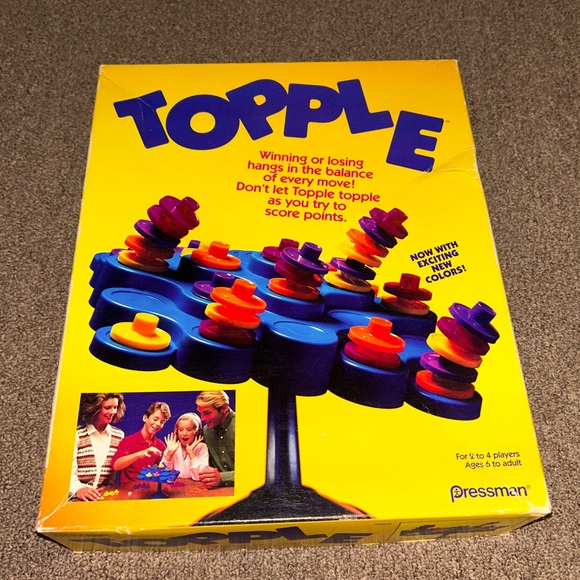 Pressman | Toys | Topple Game By Pressman A Game Of Balancing 992 ...